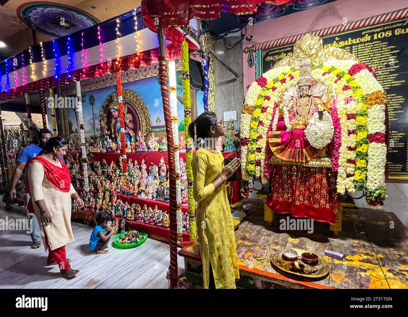 Chennai, Tamil Nadu, India. 22nd Oct, 2023. The Golu festival of ...