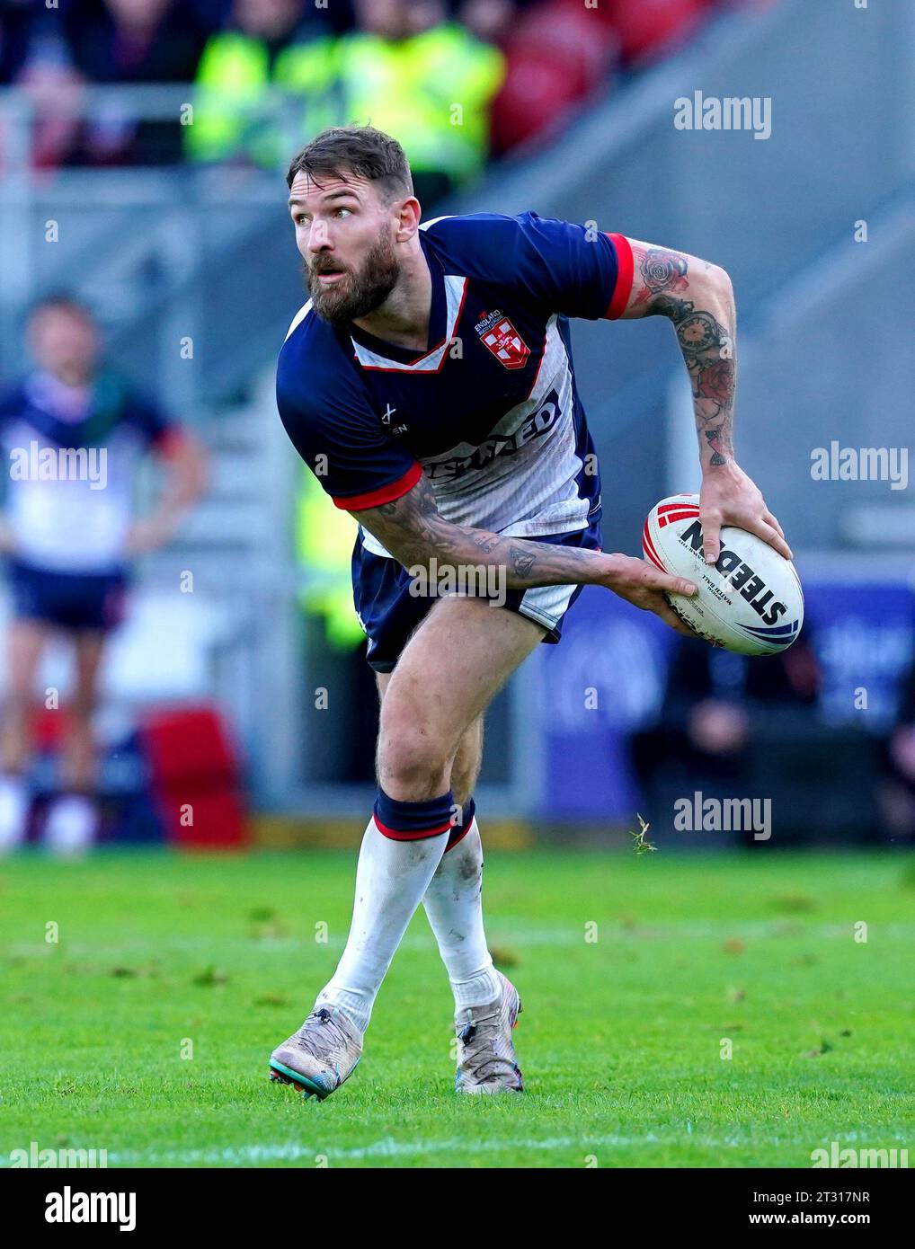 England's Daryl Clark during the International Test Series match at the ...
