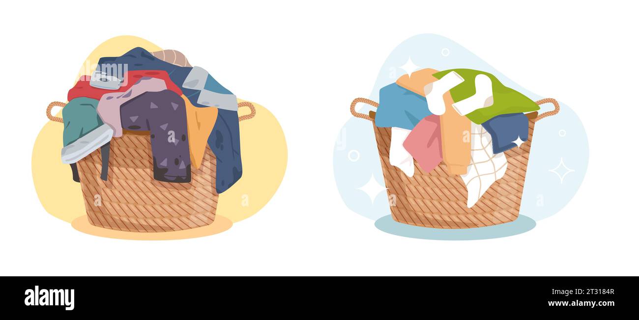 Cartoon laundry hi-res stock photography and images - Alamy