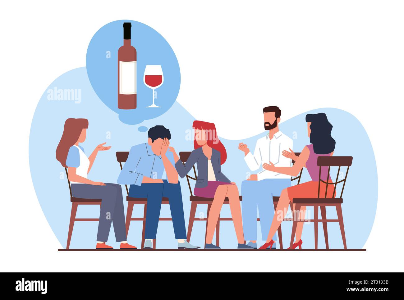 Alcoholics anonymous Cut Out Stock Images & Pictures - Alamy