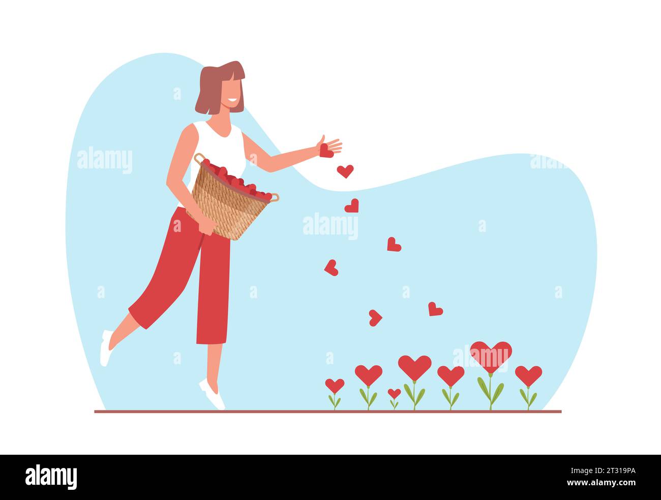 Romantic peace hope love Stock Vector Images - Alamy