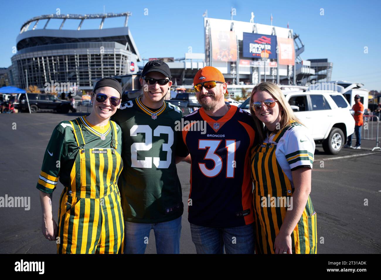 From left, Karissa Hamoy and Brad Miller, both of Manitowoc, Wis., join ...