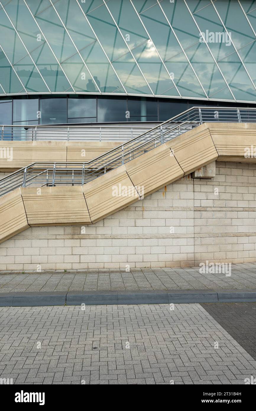 Liverpool, united kingdom May, 16, 2023 The M&S Bank Arena corporate ...