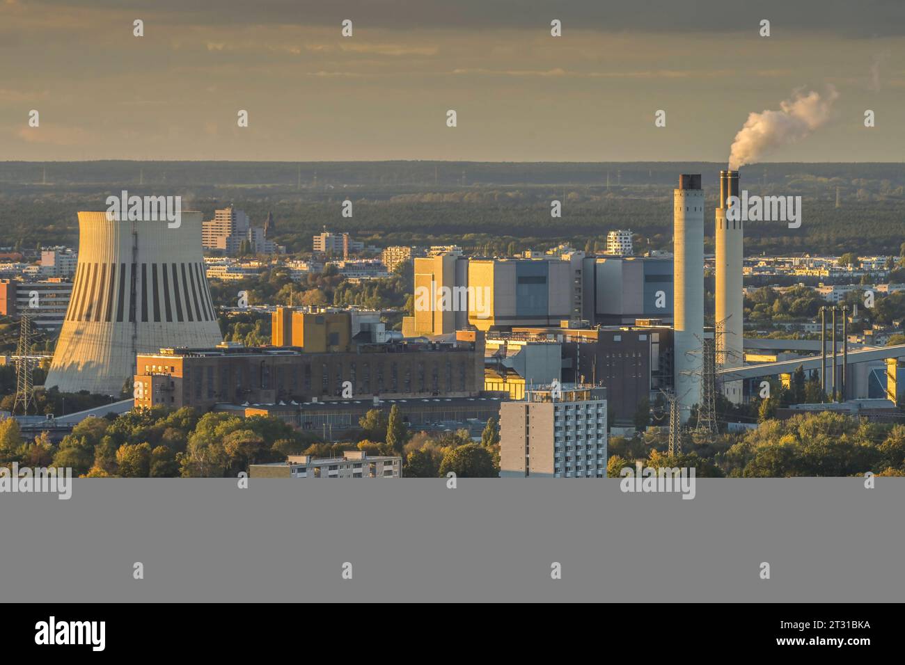 Vattenfall Kraftwerk Reuter, Grunewald, Charlottenburg-Wilmersdorf ...