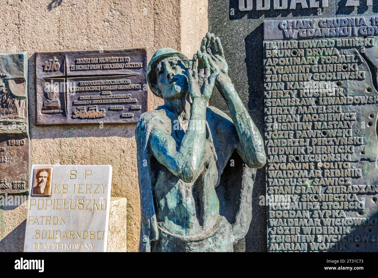 Gdansk shipyard strike hi-res stock photography and images - Alamy