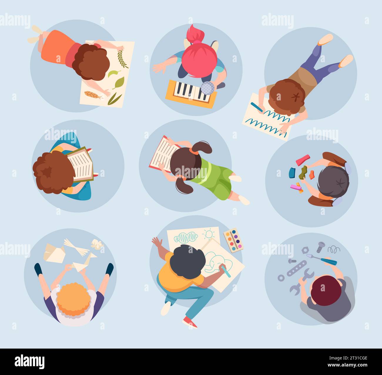 Boy lying above Stock Vector Images - Alamy