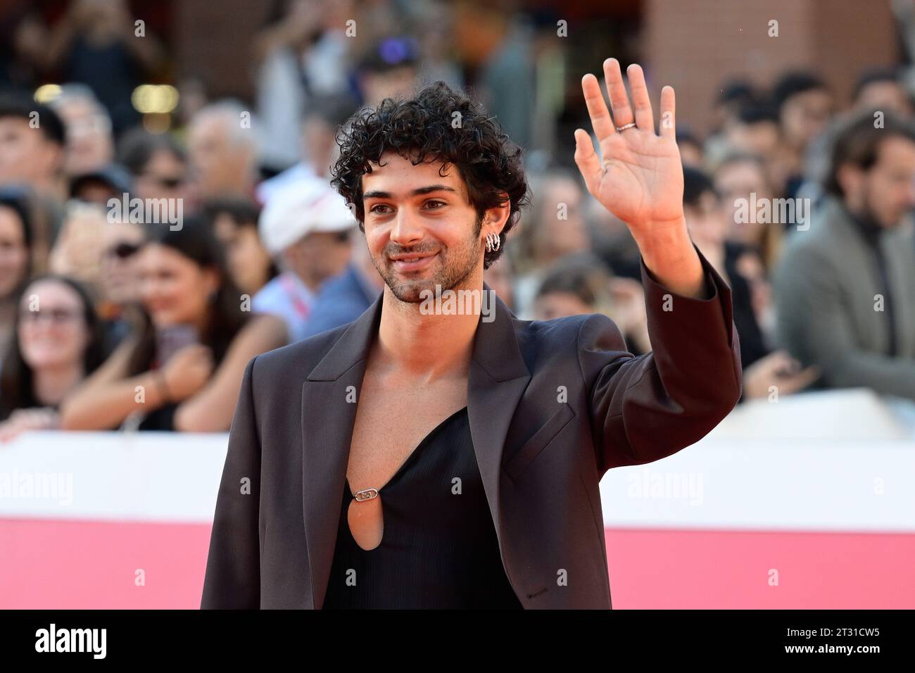 Rome, Italy. 22nd Oct, 2023. Massimiliano Caiazzo attends the red ...