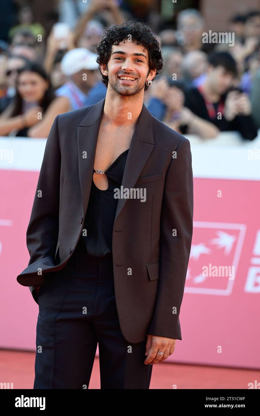 Rome, Italy. 22nd Oct, 2023. Massimiliano Caiazzo attends the red ...