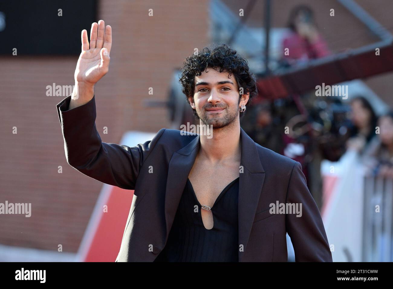 Rome, Italy. 22nd Oct, 2023. Massimiliano Caiazzo attends the red ...