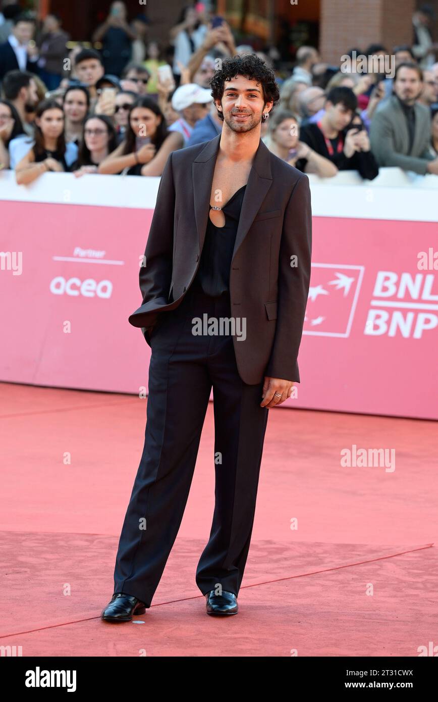 Rome, Italy. 22nd Oct, 2023. Massimiliano Caiazzo attends the red ...