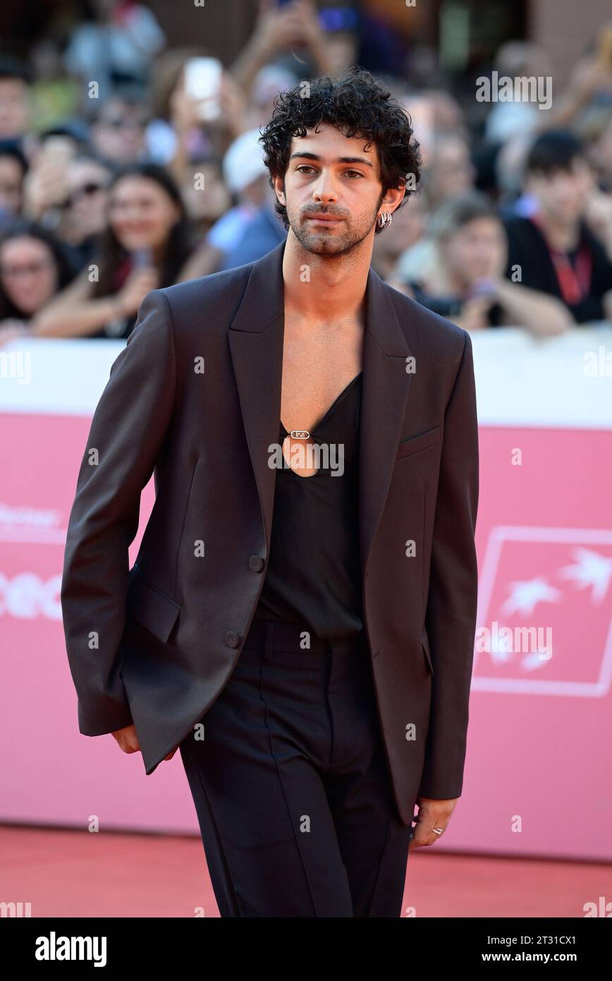 Rome, Italy. 22nd Oct, 2023. Massimiliano Caiazzo attends the red ...