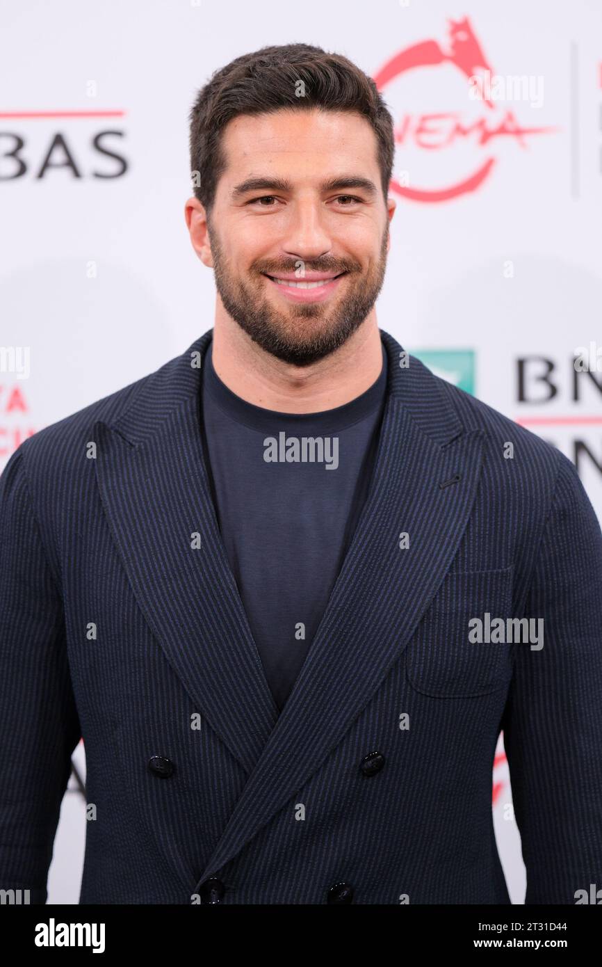 Rome, Italy. 22nd Oct, 2023. Alvise Rigo attends the photocall for ...