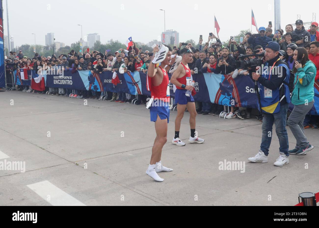 Santiago, Chile. 22nd Oct, 2023. SANTIAGO (CHL), 10/22/23 - MARATHON ...