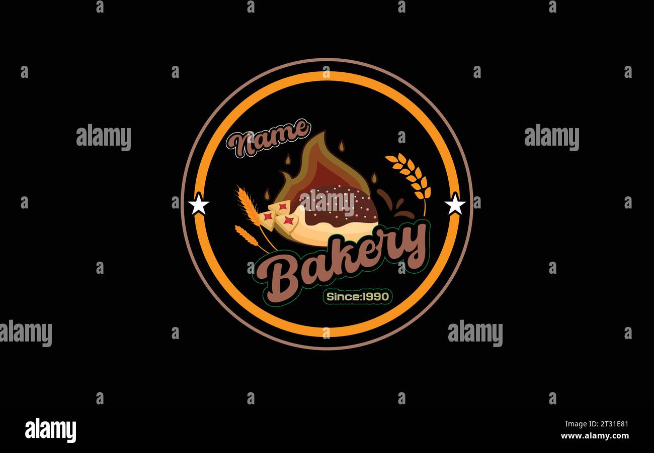 Modern bakery logo ideas Stock Vector Images - Alamy