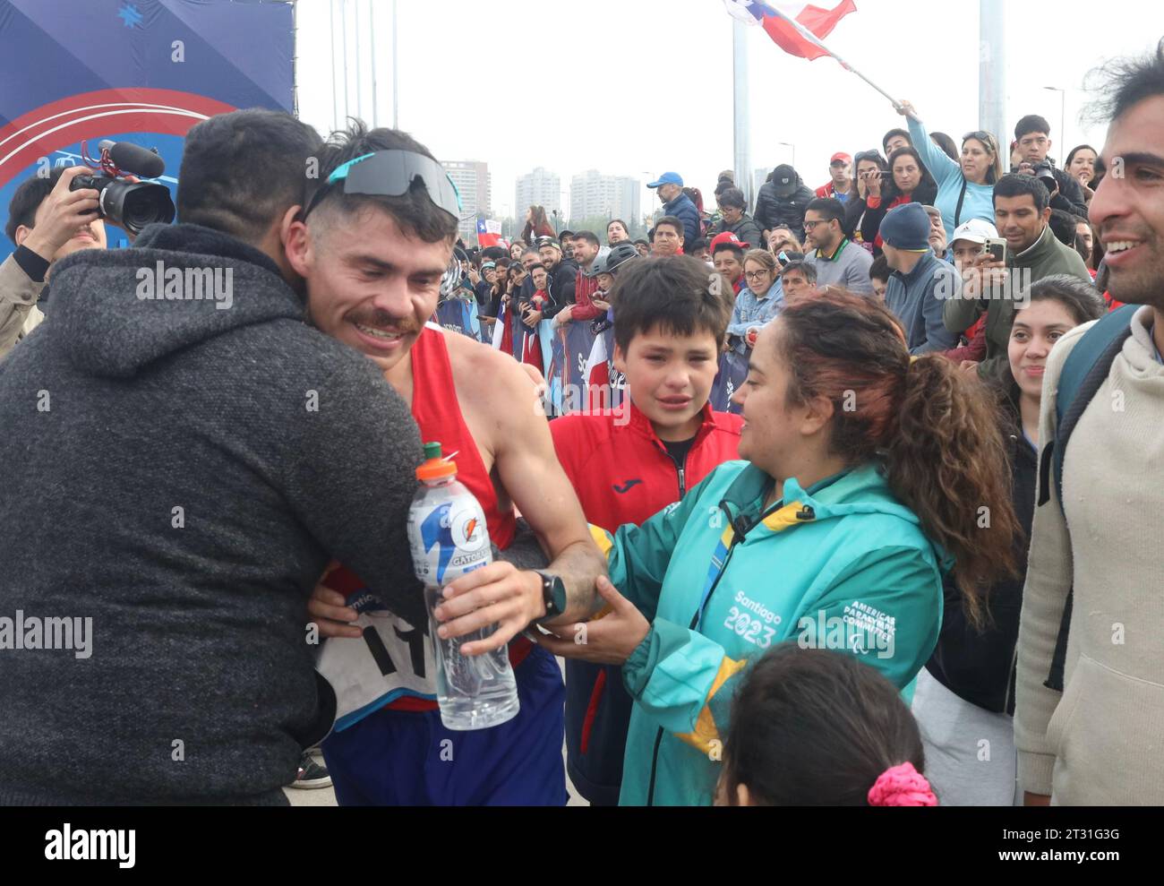 Santiago, Chile. 22nd Oct, 2023. SANTIAGO (CHL), 10/22/23 - MARATHON ...