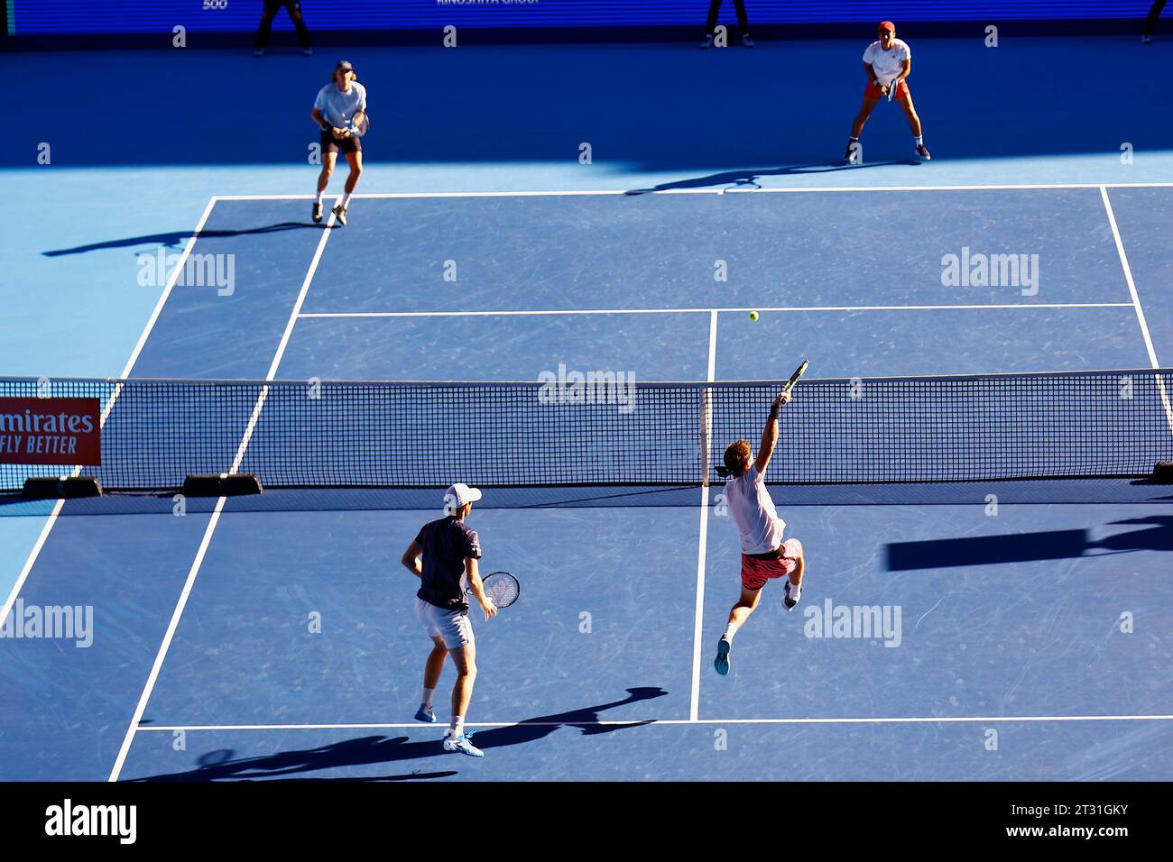 Tokyo, Japan. 22nd Oct, 2023. (UP L to R) Max PURCELL (AUS) and Rinky ...