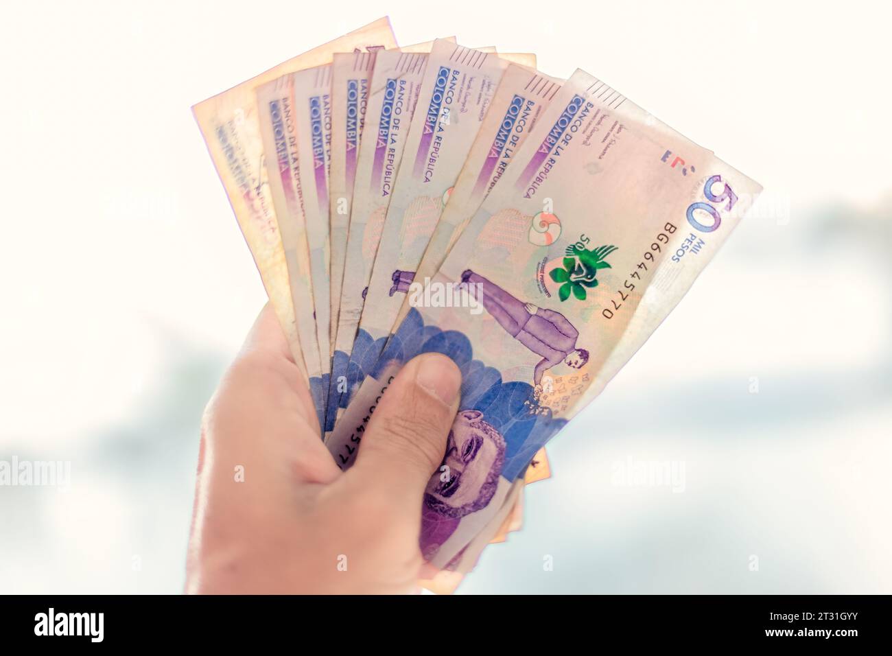 50 thousand pesos bill hi-res stock photography and images - Alamy