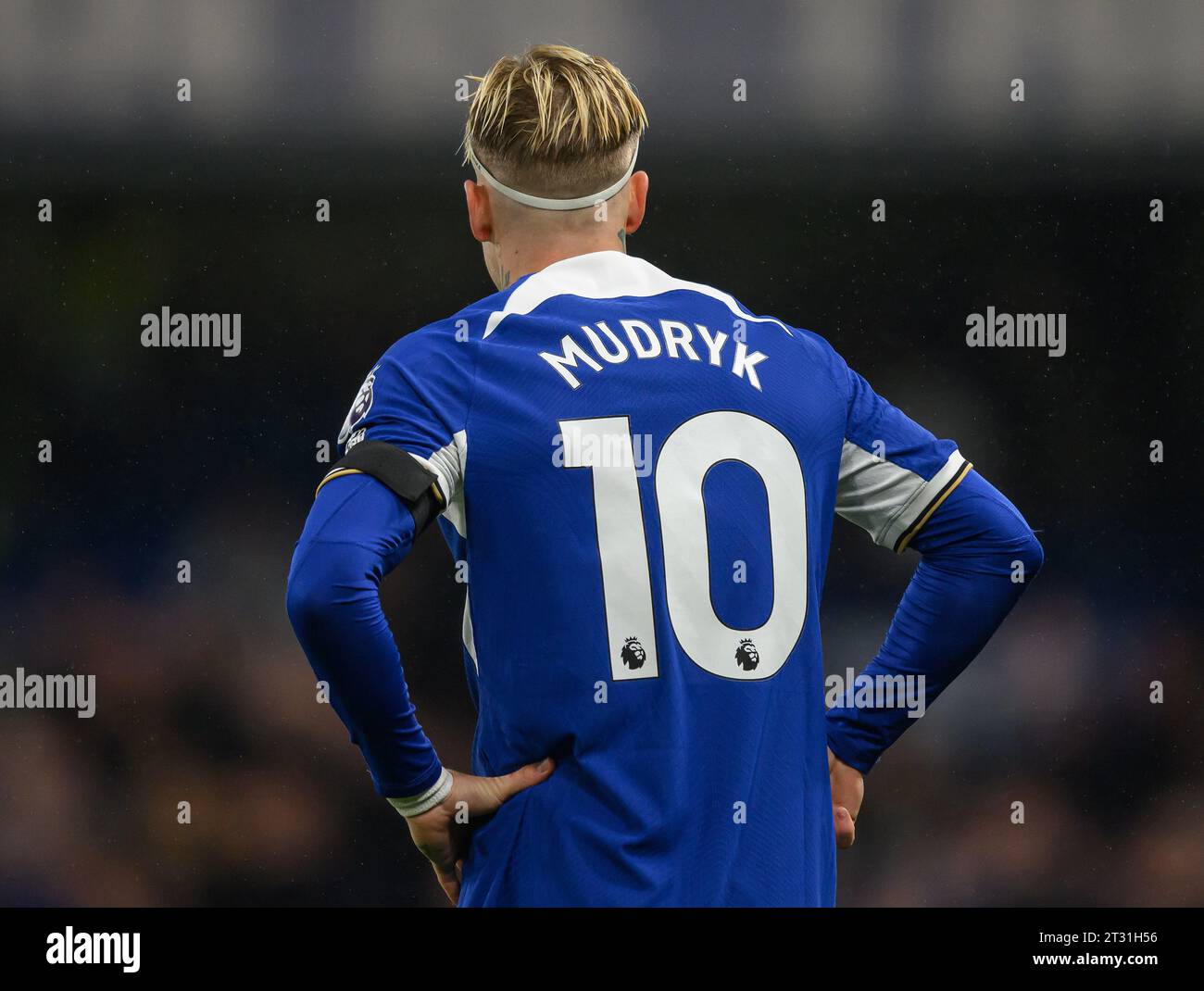 London, UK. 21st Oct, 2023. 21 Oct 2023 - Chelsea v Arsenal - Premier League - Stamford Bridge ...