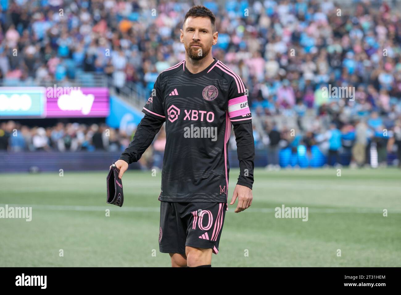 Charlotte, North Carolina, USA. 21st Oct, 2023. Inter Miami forward ...