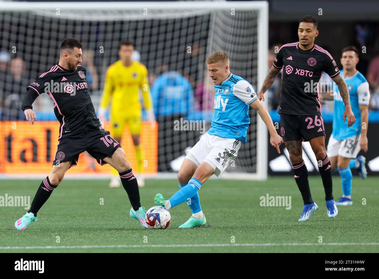 Charlotte, North Carolina, USA. 21st Oct, 2023. Inter Miami forward ...