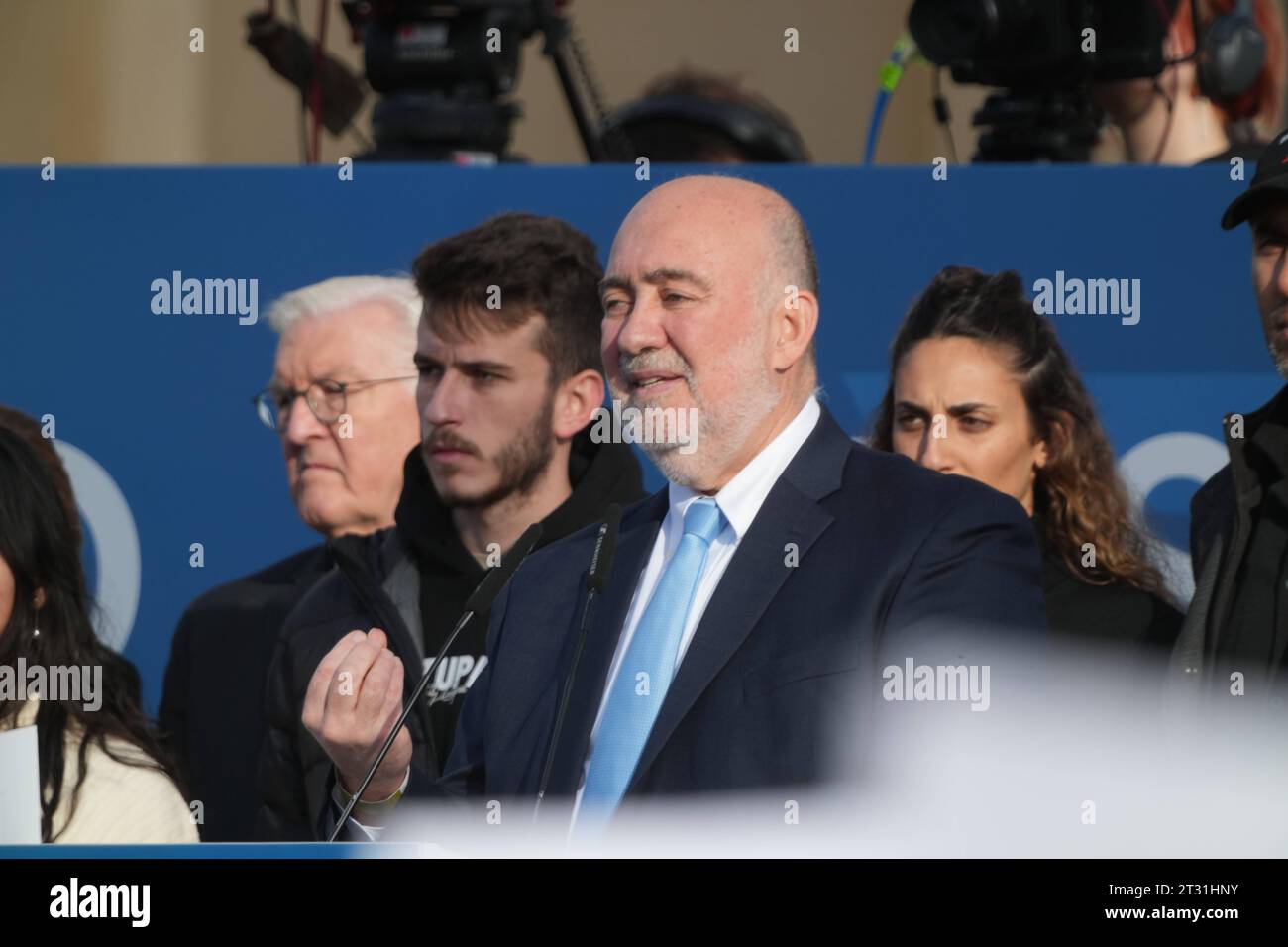 Berlin, Solidaritätskundgebung am Brandenburger Tor GER, Berlin ...