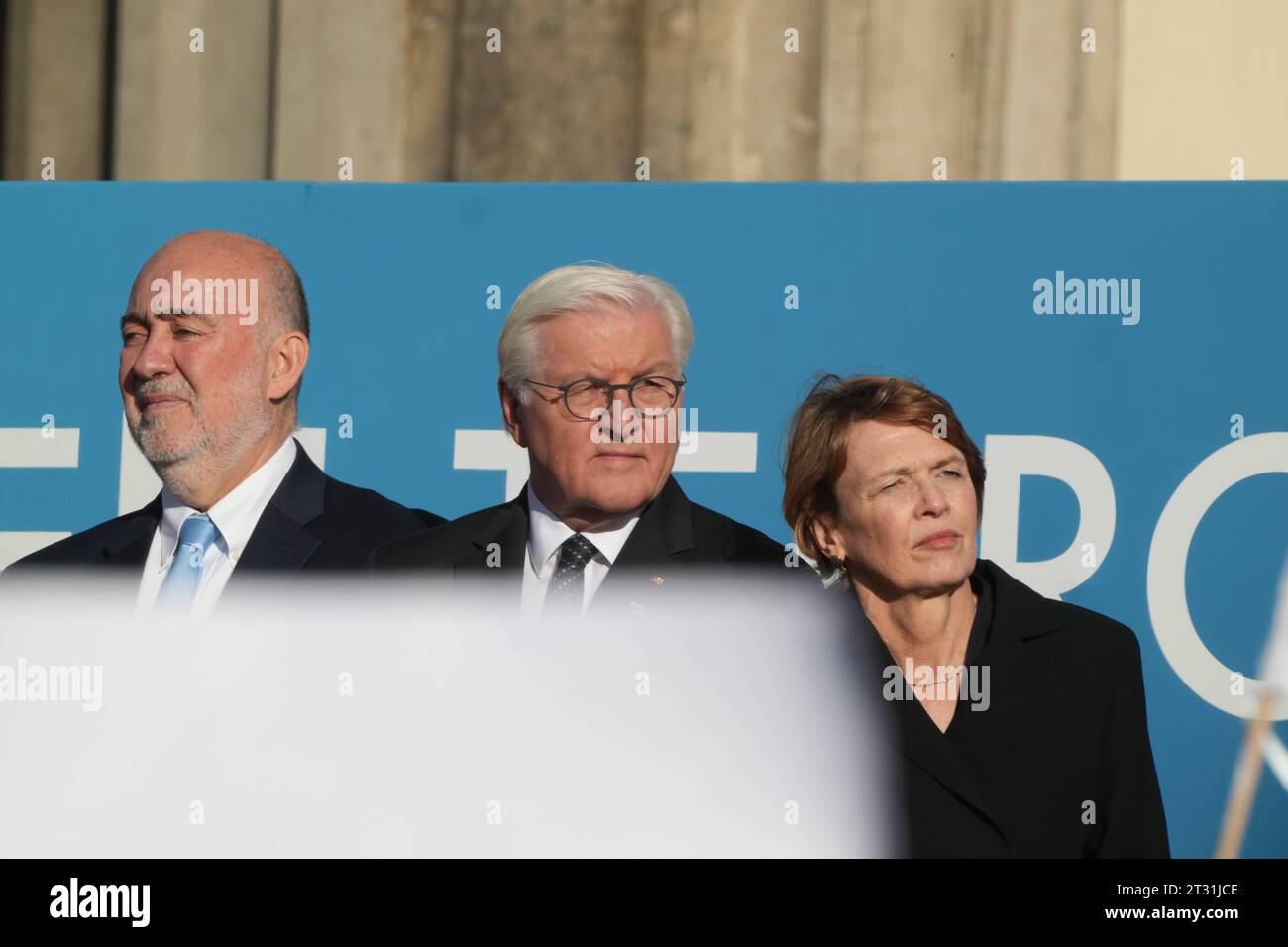 Berlin, Solidaritätskundgebung am Brandenburger Tor GER, Berlin ...