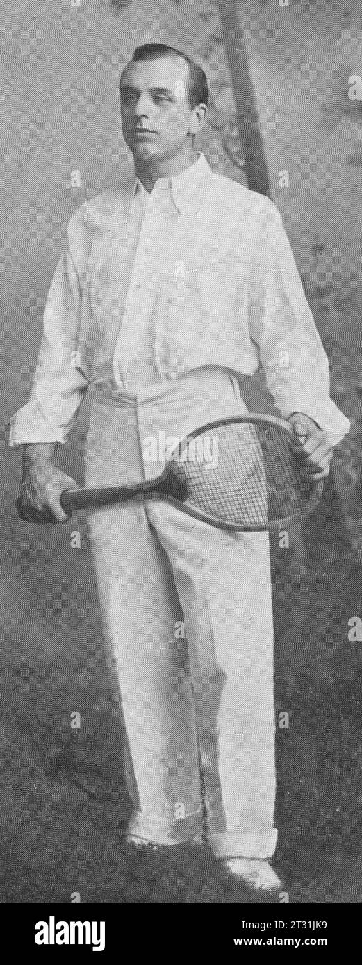 English tennis player Herbert Roper Barrett Stock Photo - Alamy
