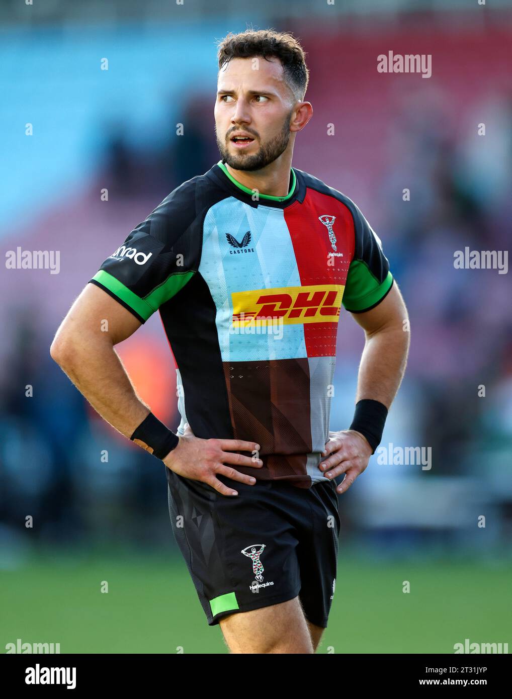 Harlequins' Max Green during the Gallagher Premiership match at the ...