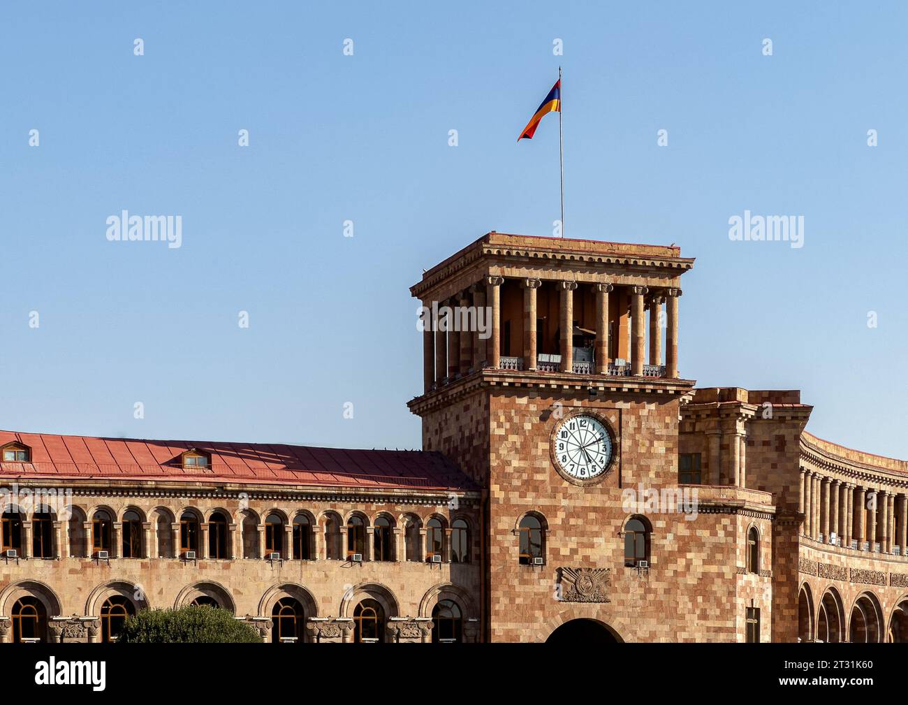Armenian flag building hi-res stock photography and images - Alamy