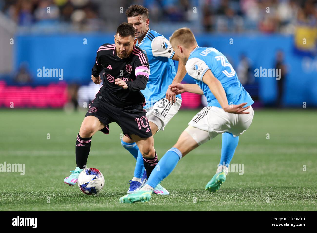 Charlotte, North Carolina, USA. 21st Oct, 2023. Inter Miami forward ...