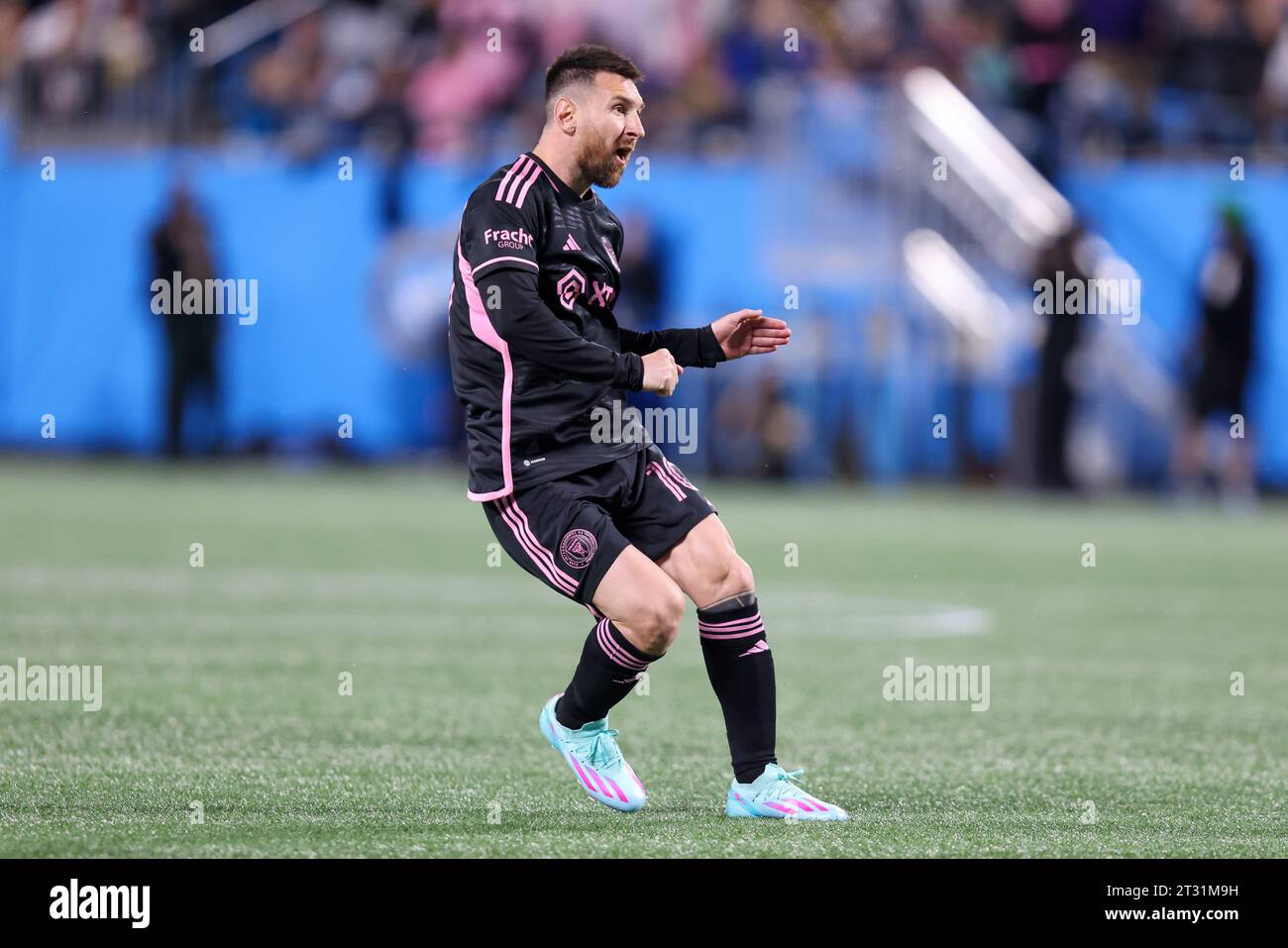 Charlotte, North Carolina, USA. 21st Oct, 2023. Inter Miami forward ...
