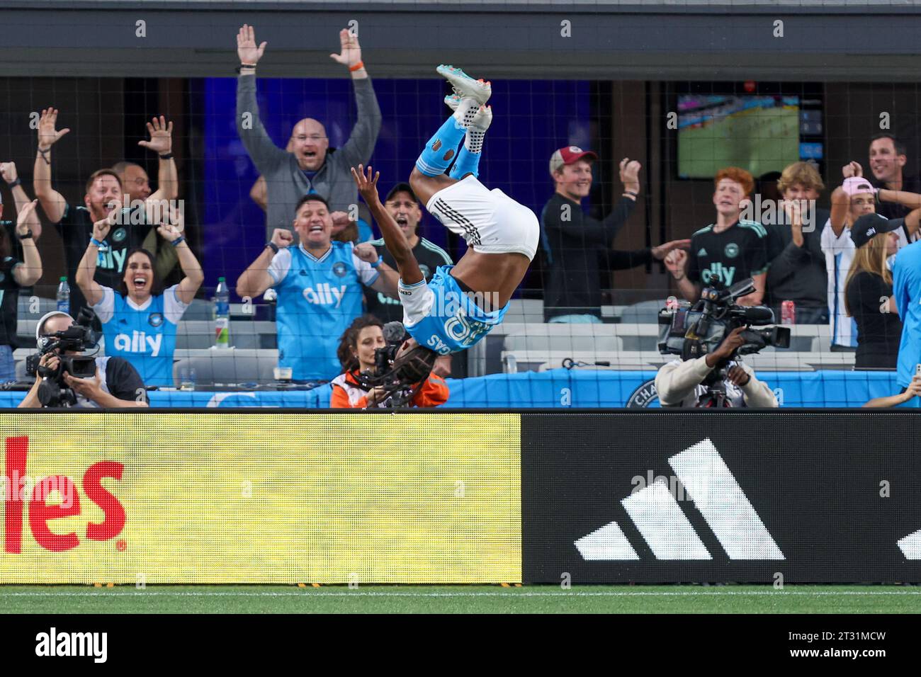 Charlotte, North Carolina, USA. 21st Oct, 2023. Charlotte FC forward ...