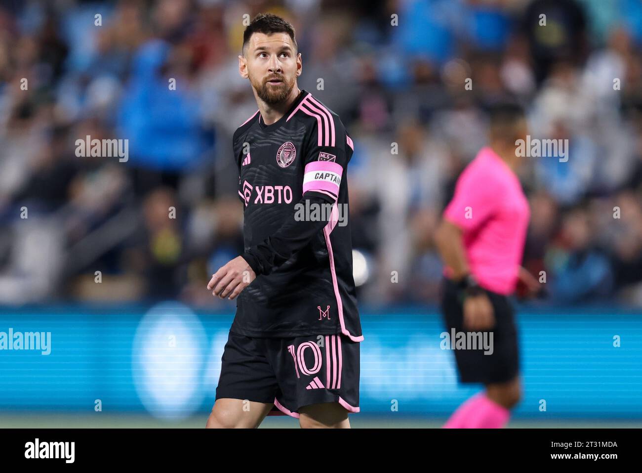 Charlotte, North Carolina, USA. 21st Oct, 2023. Inter Miami forward ...