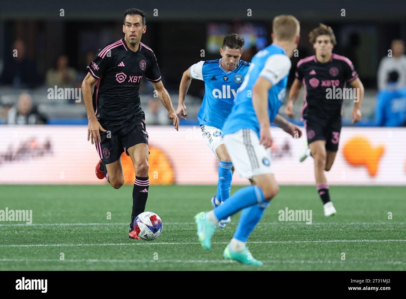 Charlotte, North Carolina, USA. 21st Oct, 2023. Inter Miami midfielder ...