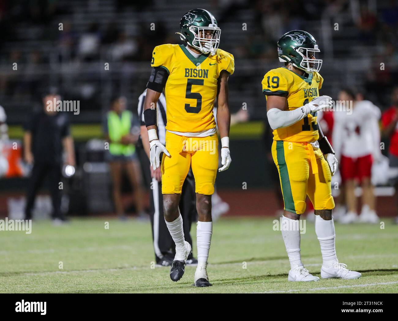 October 21, 2023:.Oklahoma Baptist University Bison linebacker Rian ...