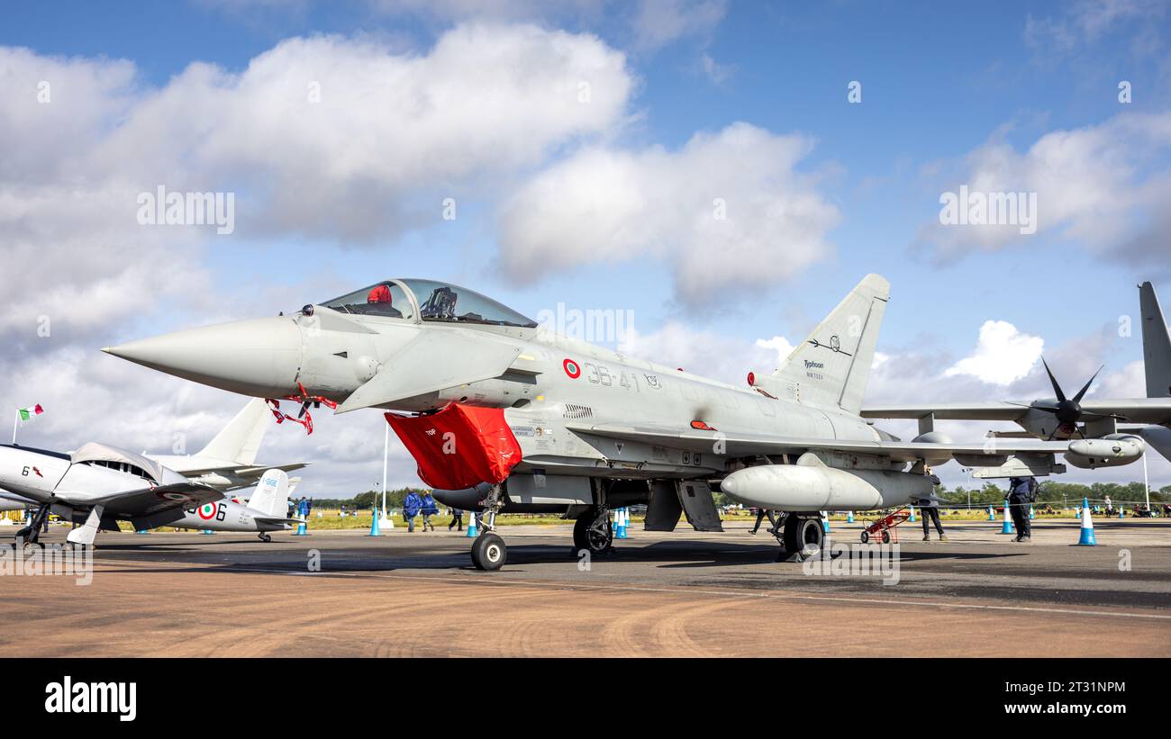 Italian Air Force - Eurofighter Typhoon F-2000A, on static display at ...