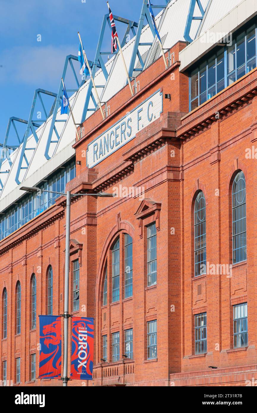 The entrance to ibrox hi-res stock photography and images - Alamy