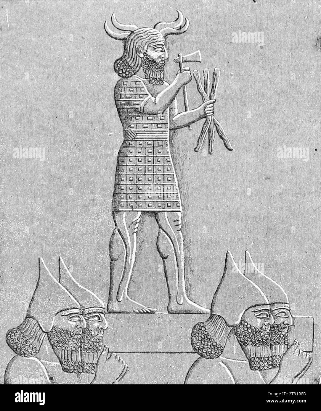 Assyrian soldiers hi-res stock photography and images - Alamy