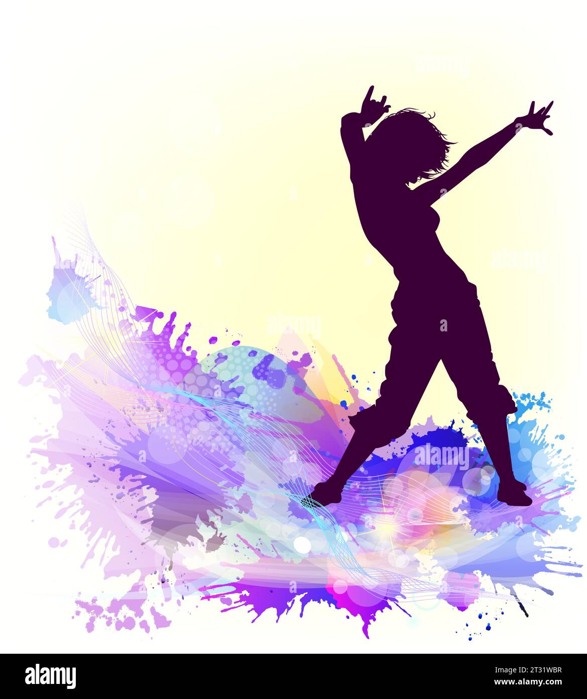 Dancing Silhouette