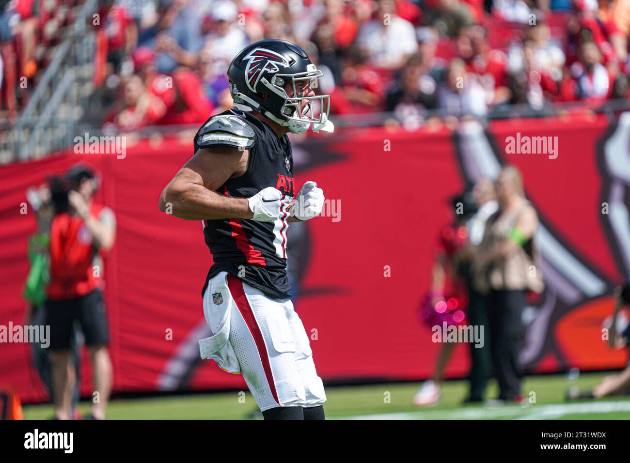 Tampa Bay, Florida, USA, October 22, 2023, Atlanta Falcons Wide ...