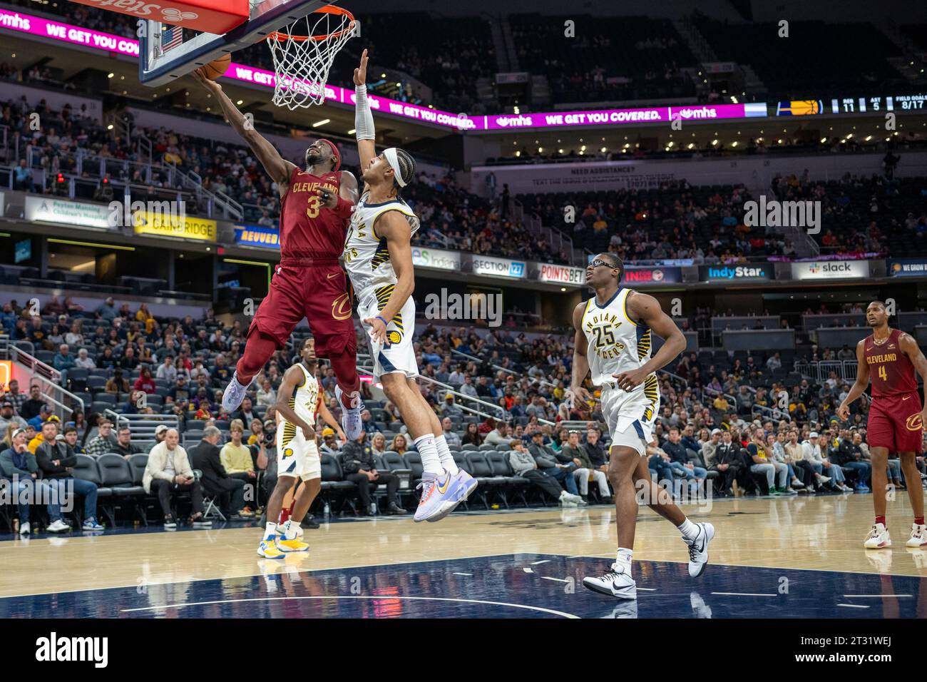 Cleveland Cavaliers guard Caris LeVert (3) shoots the ball in front of ...