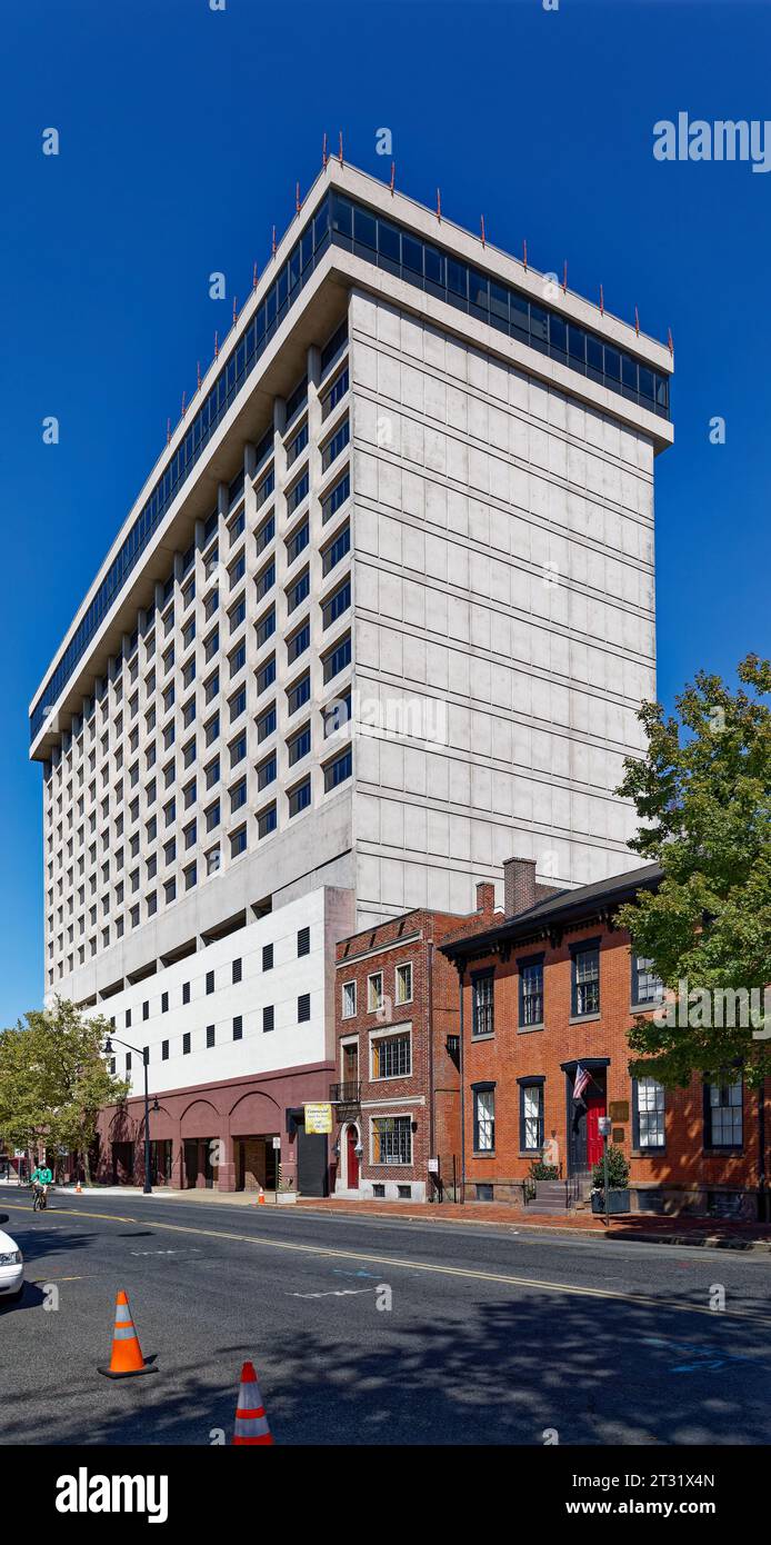 Downtown Trenton: Empty former Holiday Inn at 240 West State Street, a ...