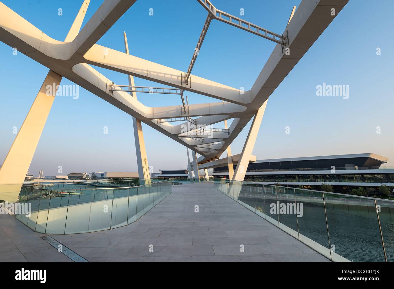 Abu Dhabi, United Arab Emirates - October 7, 2023: Al Qana, a ...