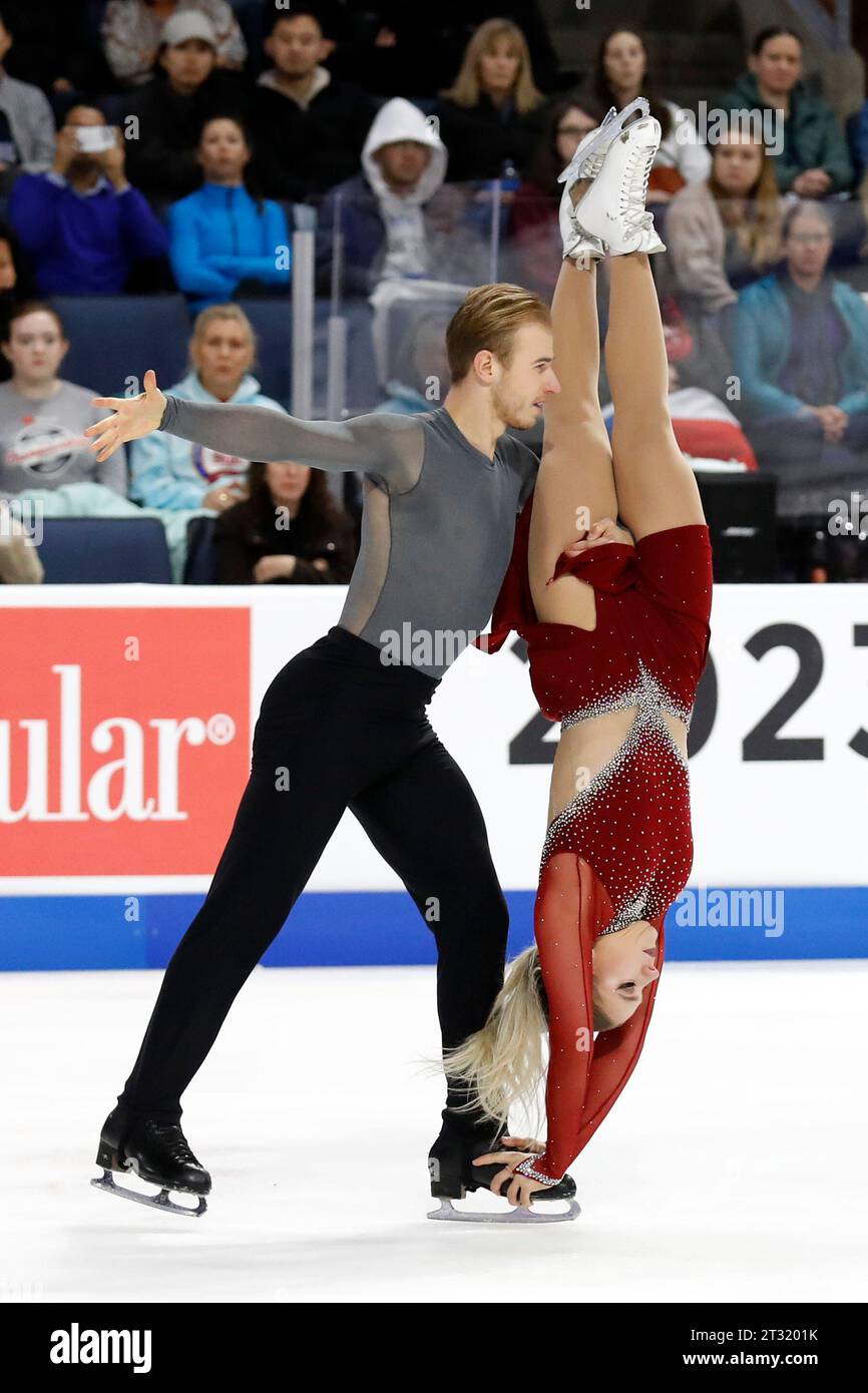 Natalie Taschlerova, right, and Filip Taschler, left, of the Czech ...