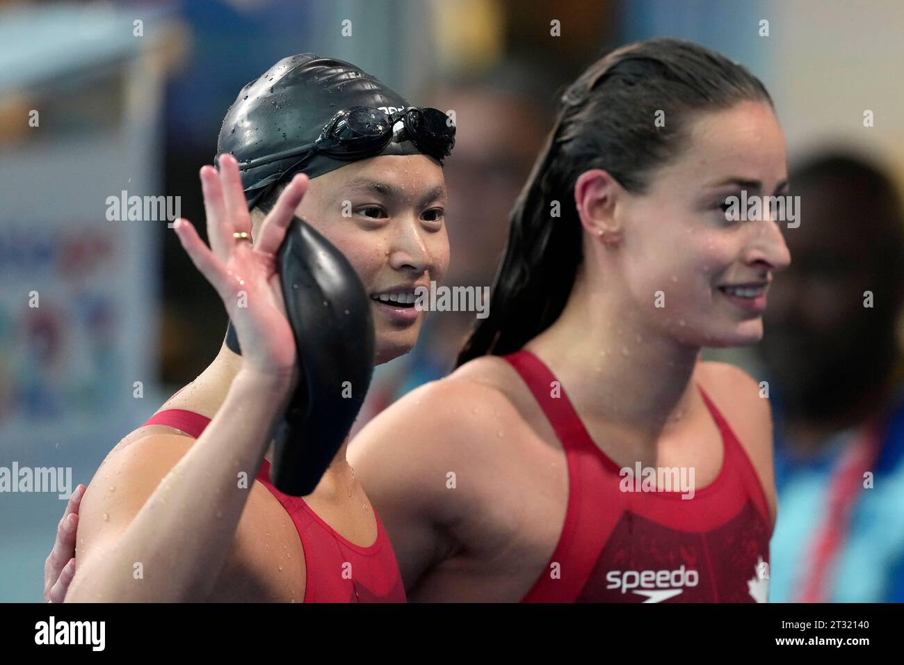 Santiago, Chile. 22nd Oct, 2023. Canada's Maggie MacNeil, of London ...