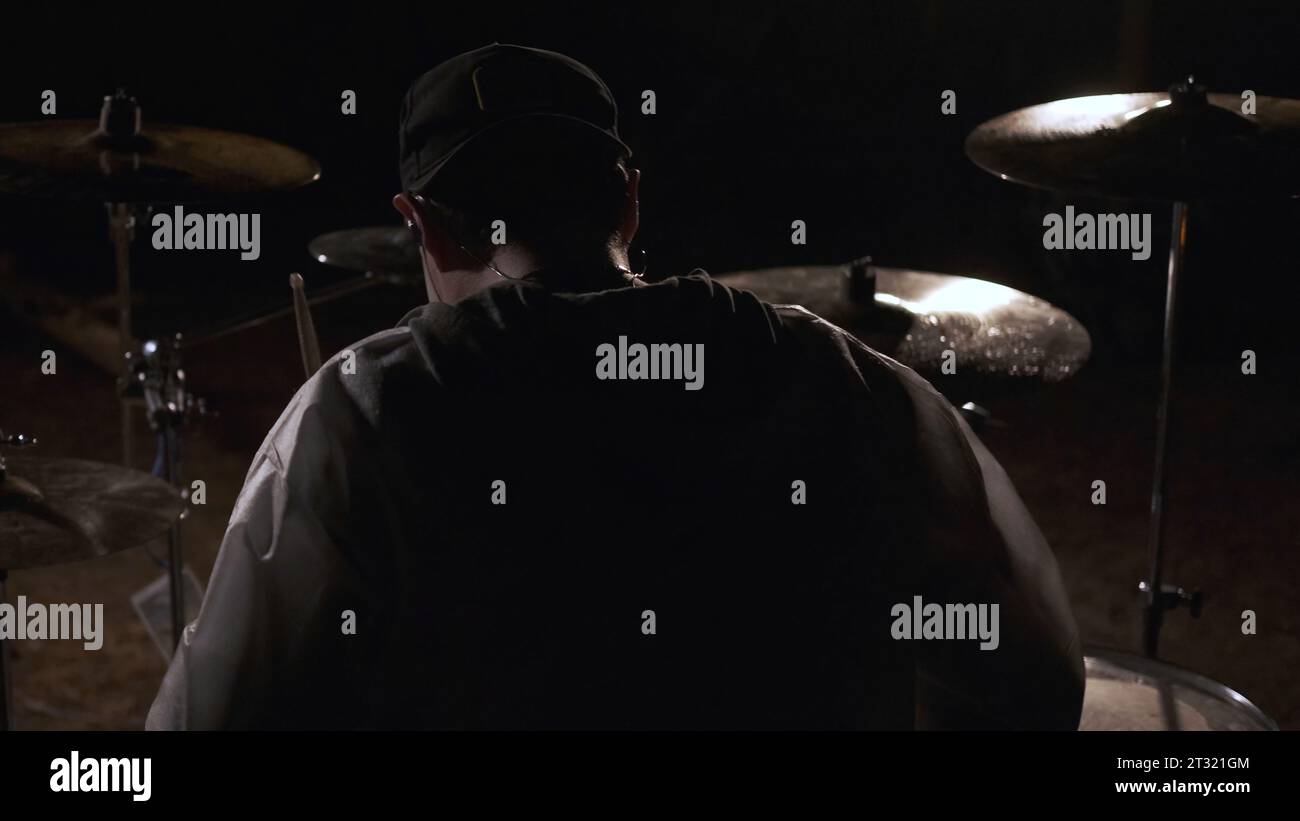 Old hands drum sticks hi-res stock photography and images - Alamy