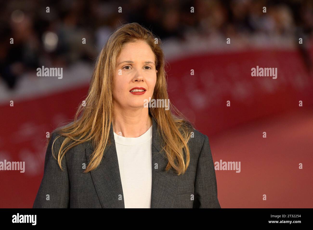 Rome, Italy. 22nd Oct, 2023. Justine Triet attends a red carpet for the ...