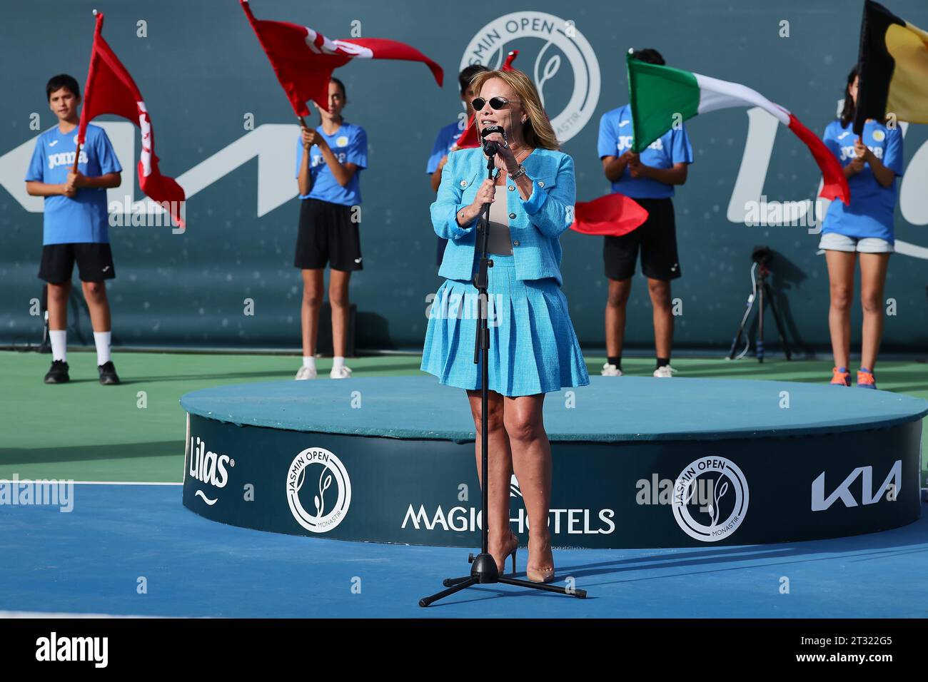 Tunisian tennis players ladies hi-res stock photography and images - Alamy