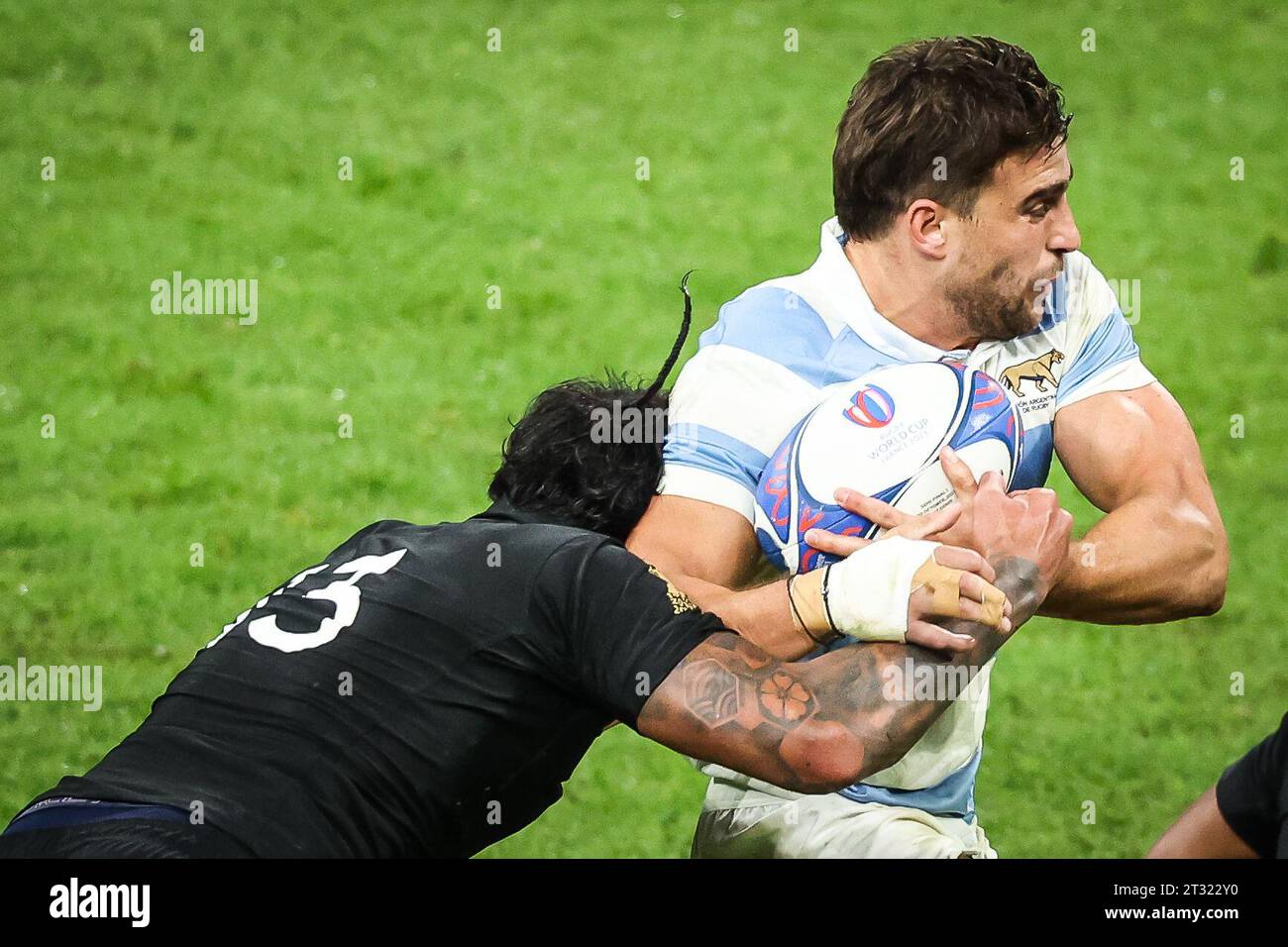 Saint Denis, France. 20th Oct, 2023. Juan CRUZ MALLIA of Argentina ...