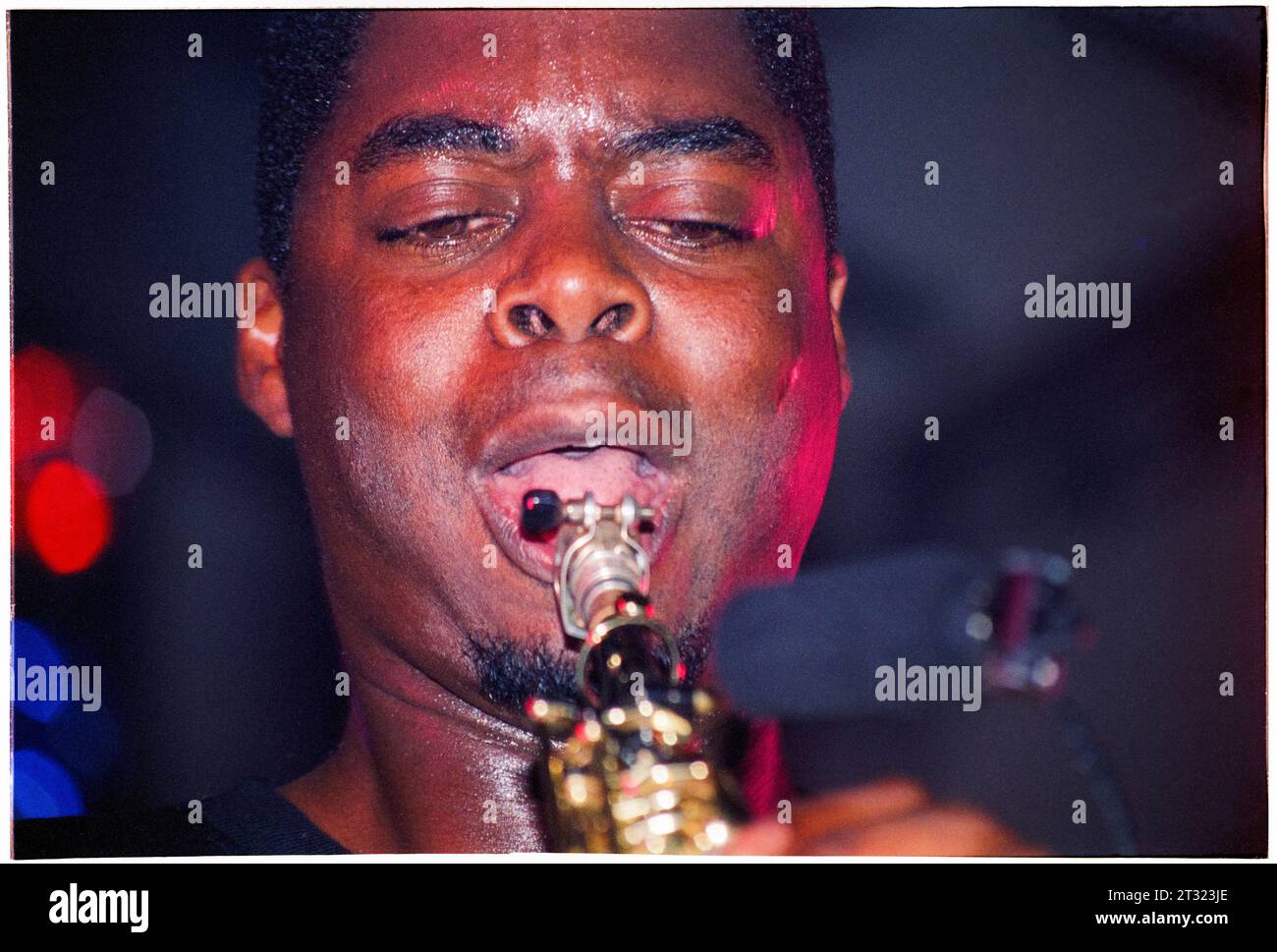 COURTNEY PINE, JAZZ, LIVE, 1996: A young British jazz legend Courtney ...